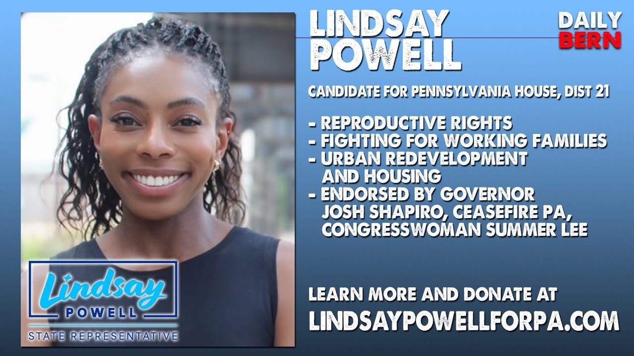 Conversation with Lindsay Powell - Candidate for Pennsylvania House ...
