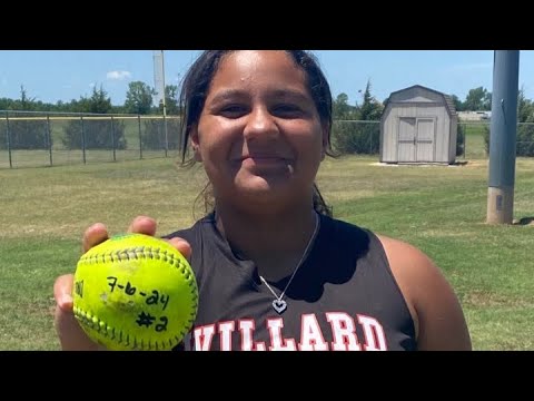 Jayla Dickson (12U) 3 run home run vs Bullpen Psychos (Monett MO) - YouTube