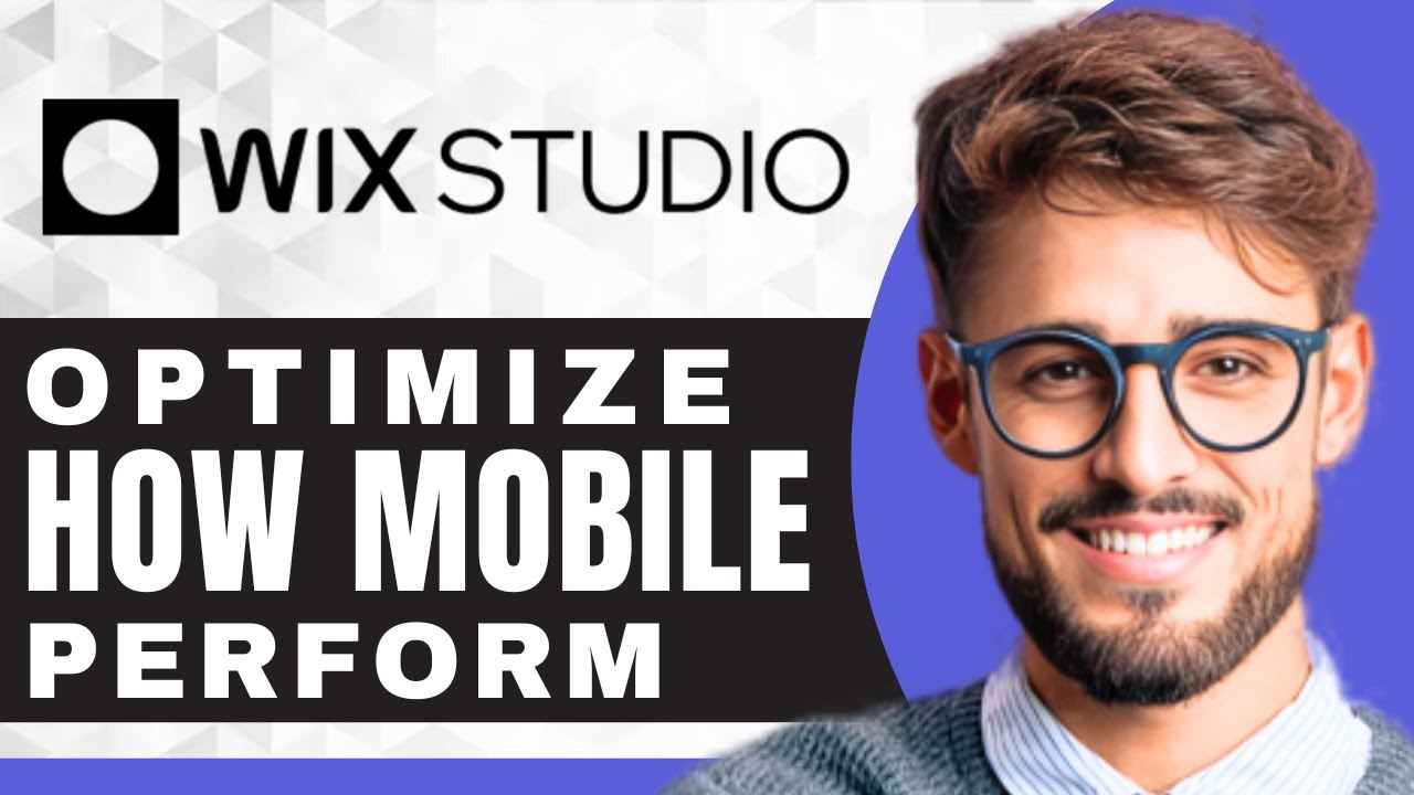 How to Optimize a Mobile Performance in Wix Studio | Wix Studio Tutorial - YouTube