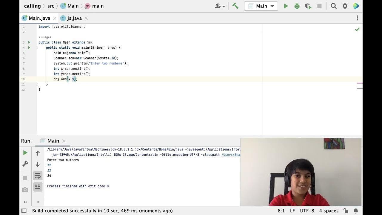 Learn Java coding:How to call methods#coding #java#javacoding - YouTube