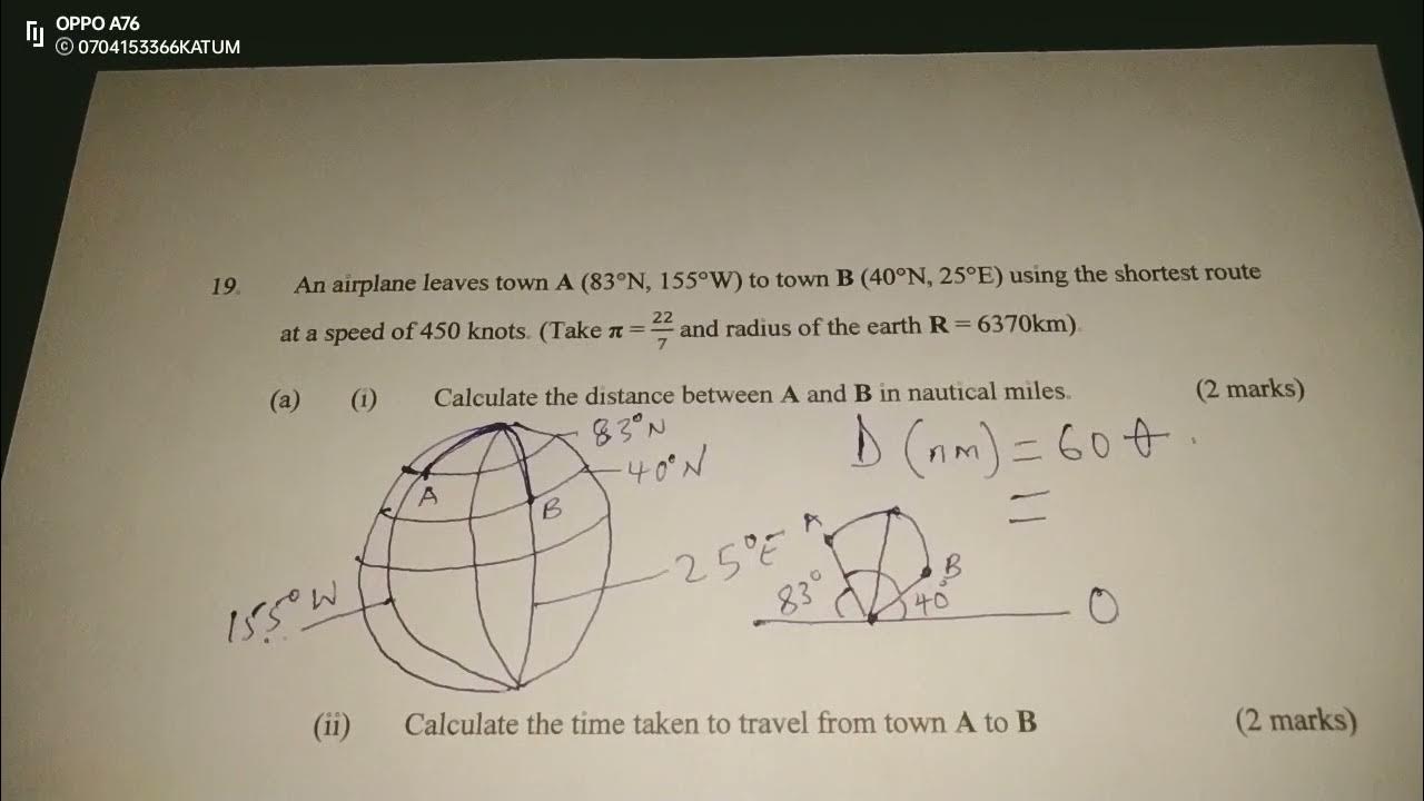 LONGITUDES AND LATITUDES: KCSE 2023 MATHEMATICS PAPER 2 PREDICTIONS - YouTube