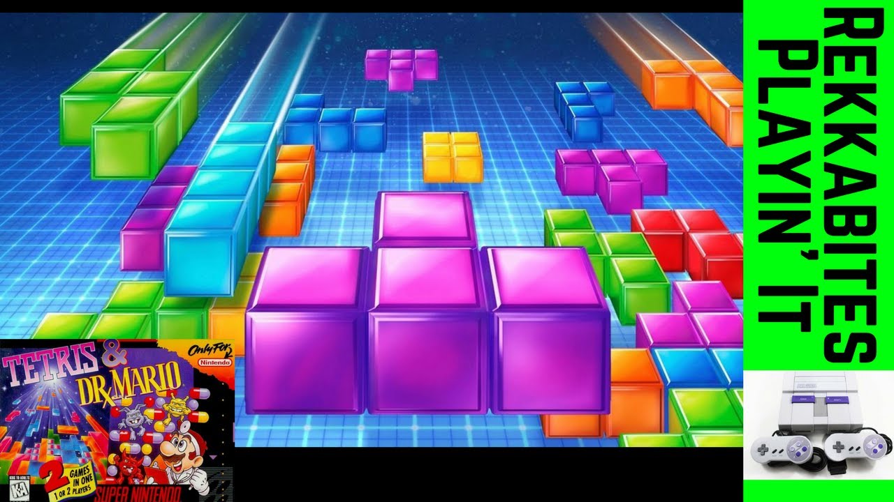 Tetris- 2 Player VS Mode (Just Playin' It) with Jake - YouTube