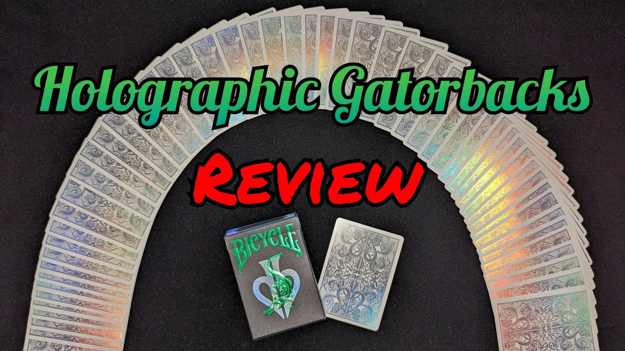 Holographic Gatorbacks Bicycle x David Blaine (Review) - YouTube