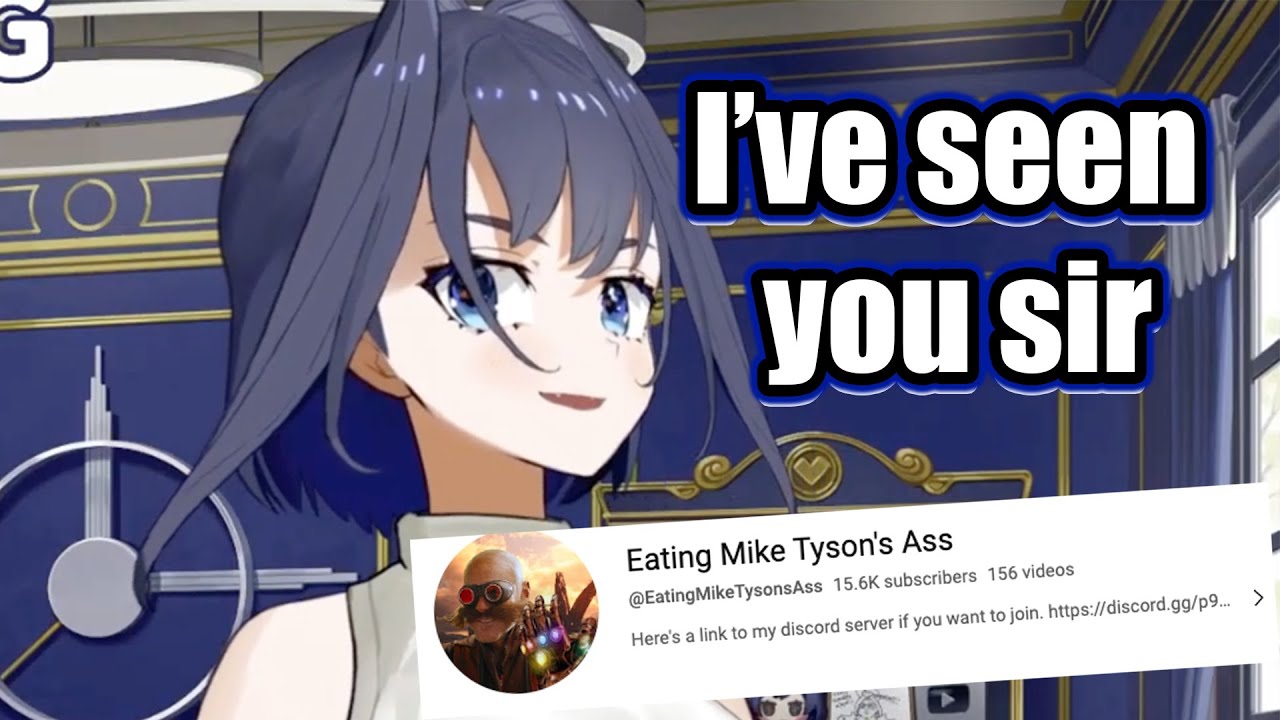 Kronii ask important question to Eating Mike Tyson's Cake | Hololive ...