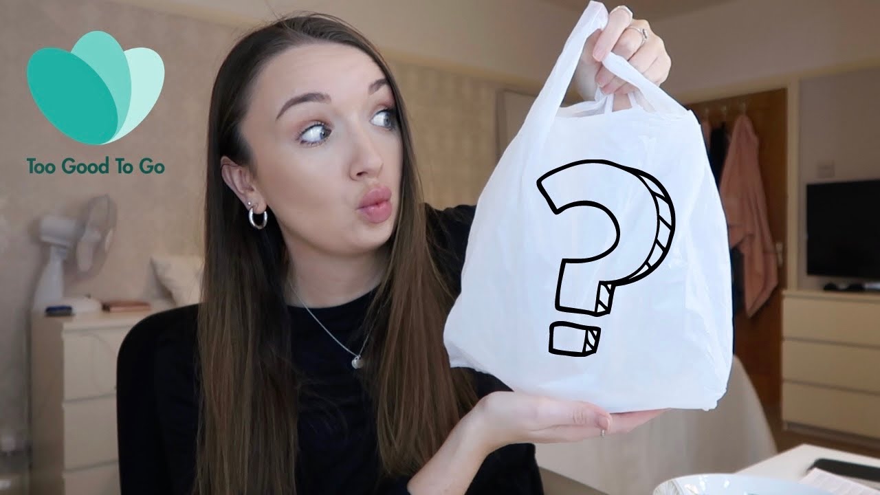 I ATE RESTAURANT LEFTOVERS ** MYSTERY BOX OF FOOD ** I still have no ...