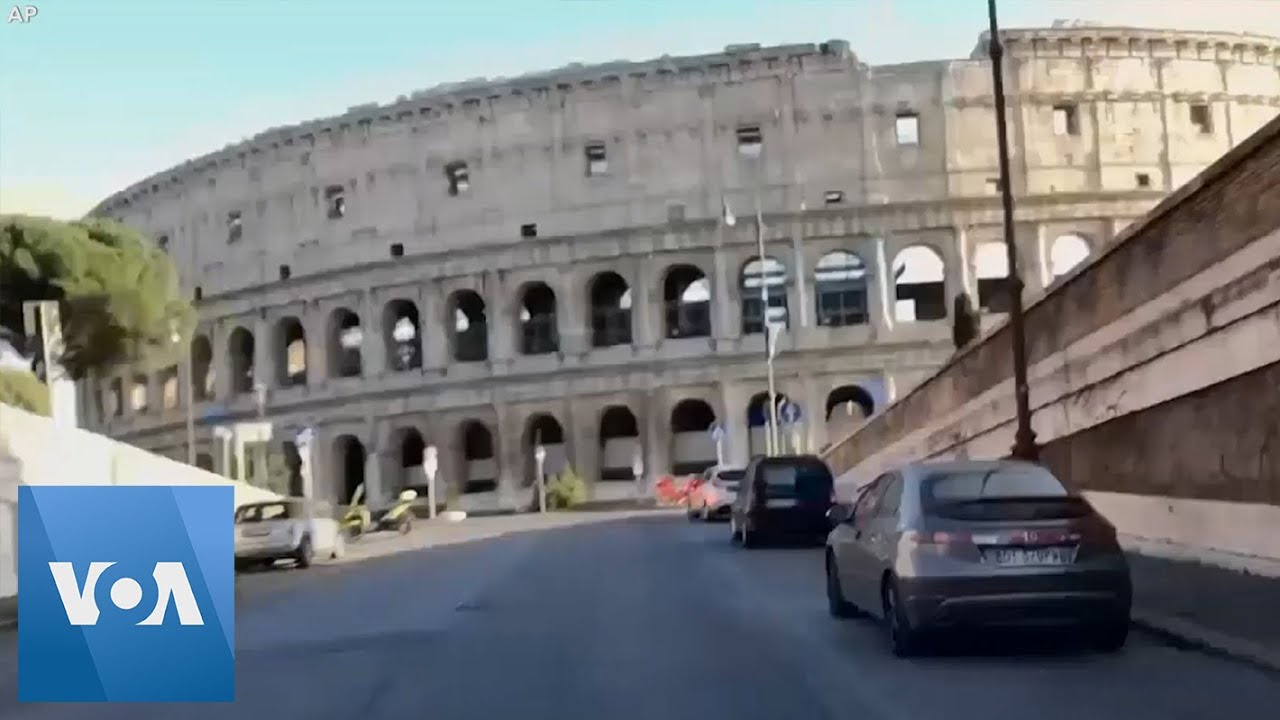 Timelapse Footage of Empty Rome Streets - YouTube