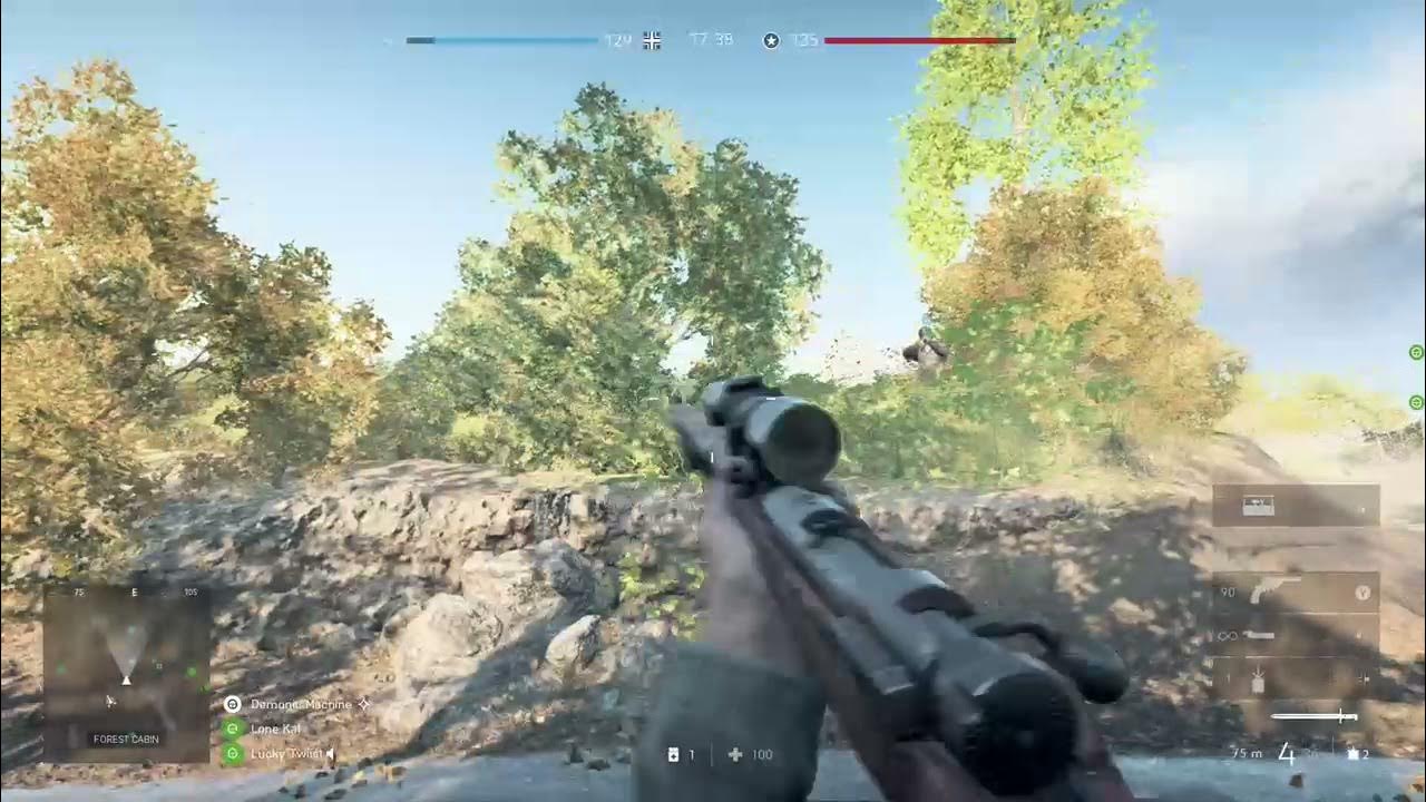 Battlefield 5-Sniper 5k And A Bayonet Kill - YouTube