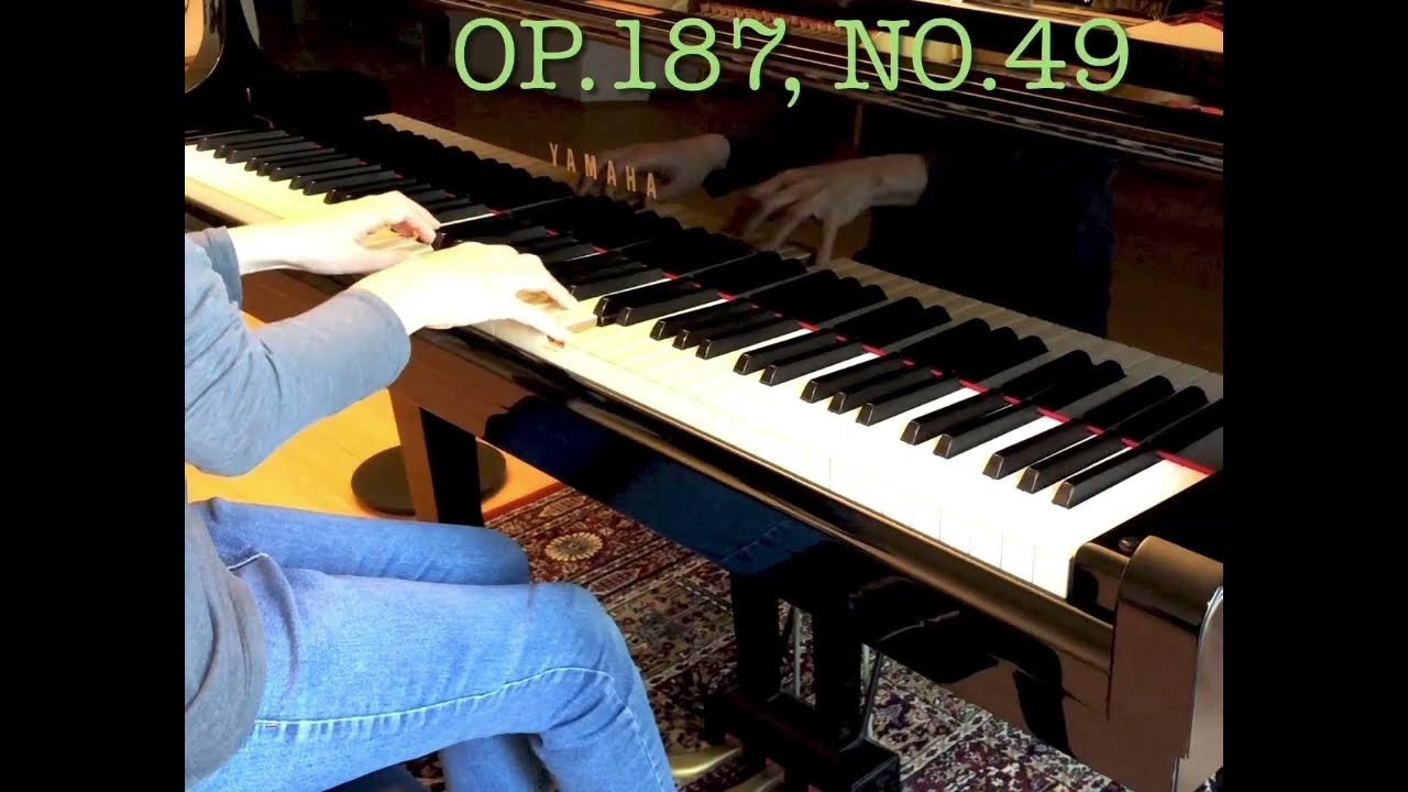 💚☺️#49 and #50, Little melodic etudes Op.187 - C.Gurlitt - YouTube