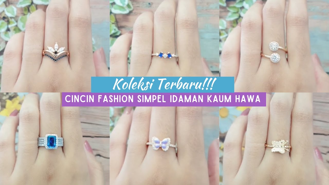SUPER ELEGAN CINCIN FASHION SIMPEL PALING CANTIK😍💖 - YouTube