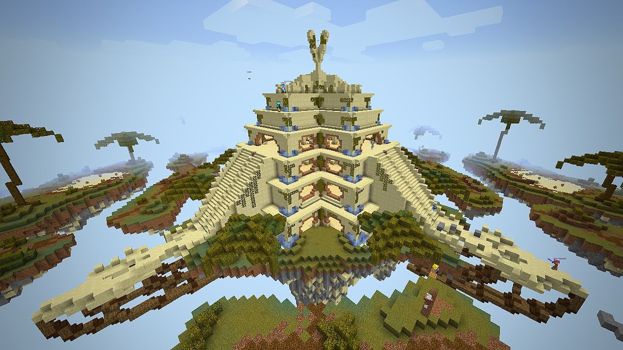 Maereen, La Grande Piramide Azteca | La Guerra in Minecraft: Mega ...