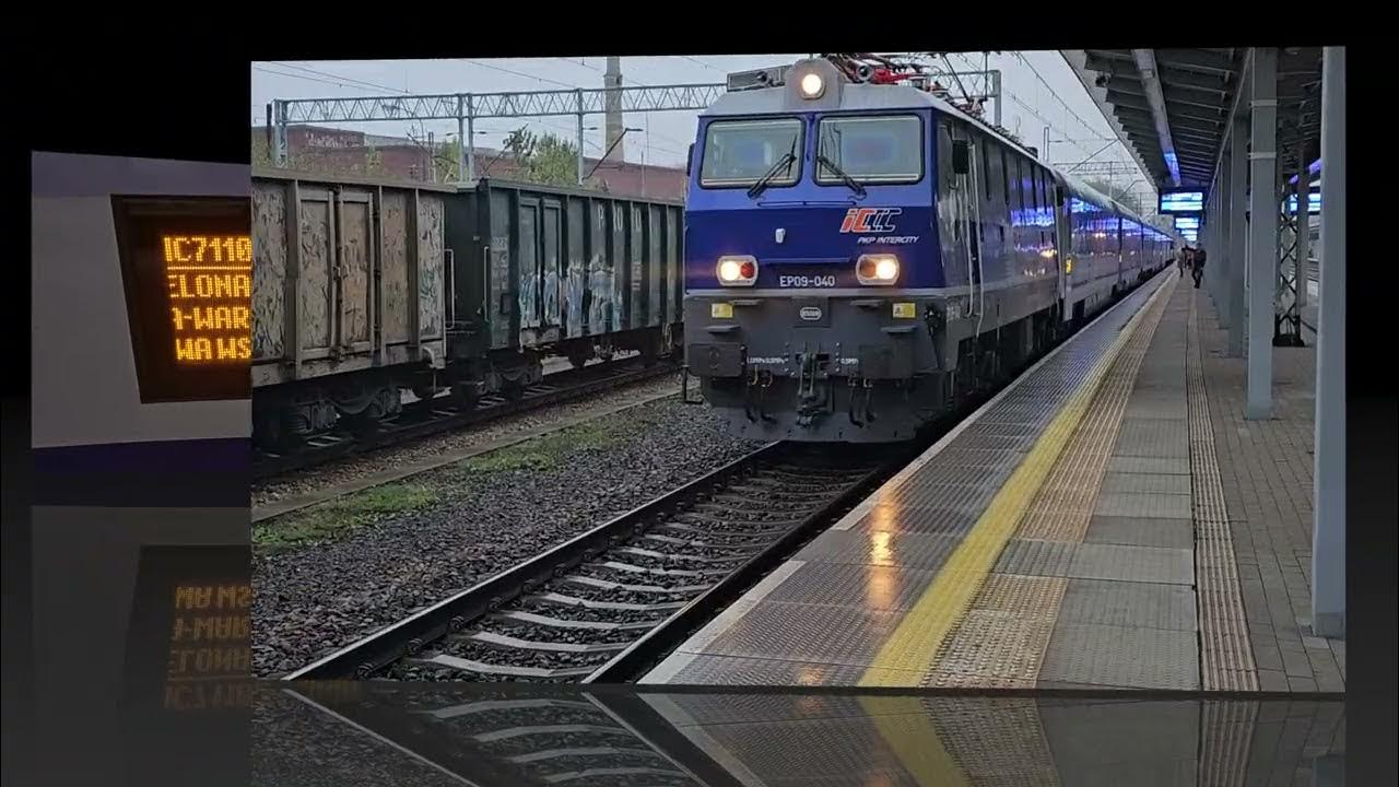 EP09-040 Ze Składem IC71102 Zielonogórzanin Relacji ZIELONA GÓRA - WARSZAWA WSCHODNIA 😀😉 - YouTube