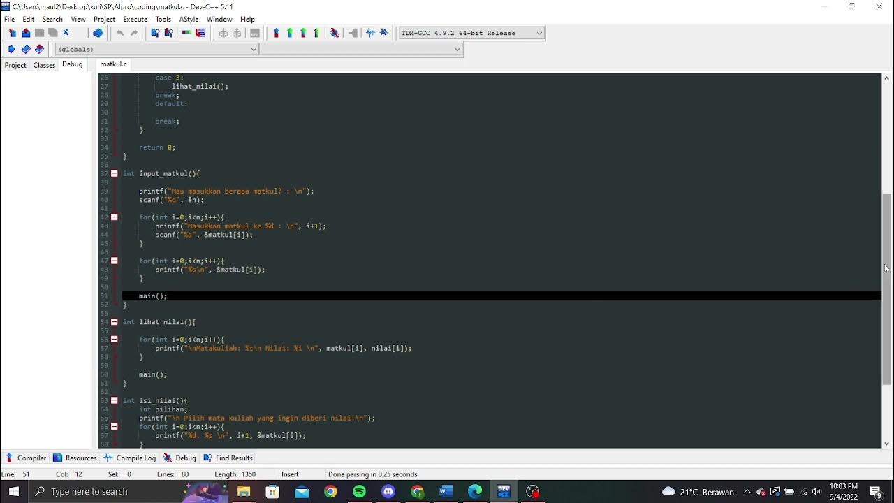 STUDI KASUS ALGORITMA PROGRAMMING - YouTube
