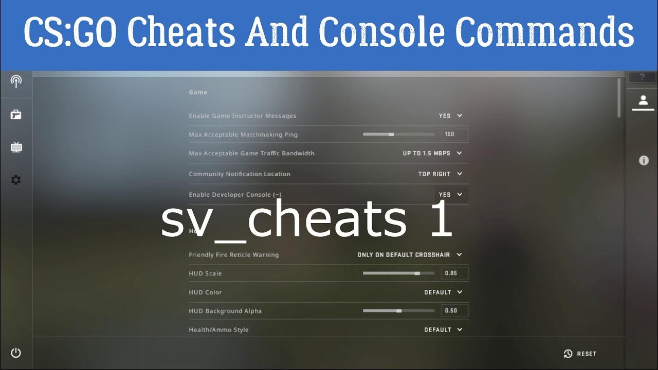 The Most Useful Cheats For #CSGO And Console Commands / Eng Foydali ...