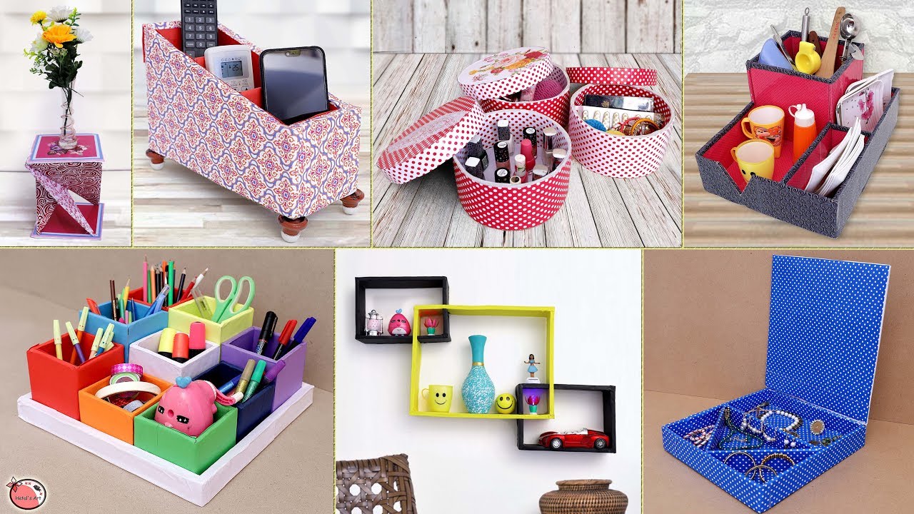 11 UseFull...!!! Yet Easy to Make DIY Organization Ideas - YouTube