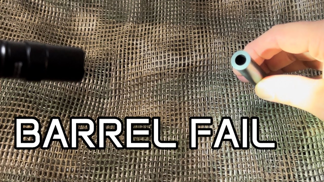 Glock 22 Conversion Barrel Fail - YouTube