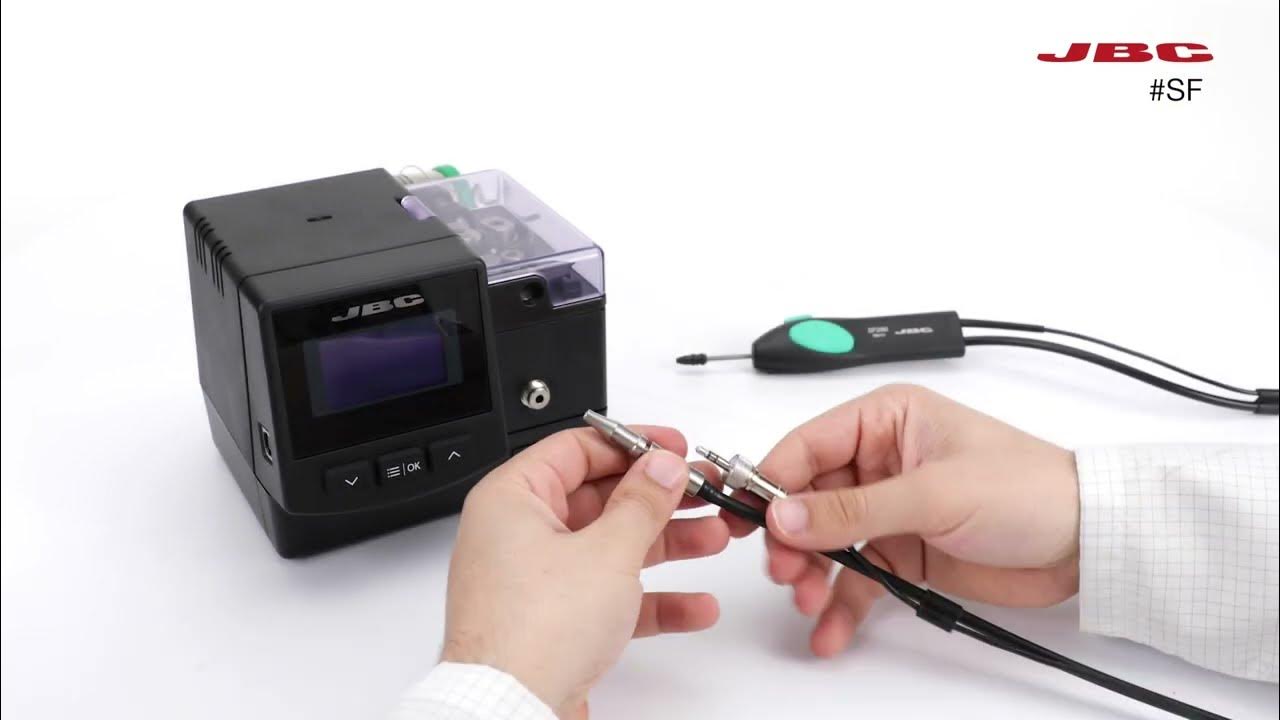 JBC | SF Manual-Feed Soldering Station: #Tool #Assembly - YouTube