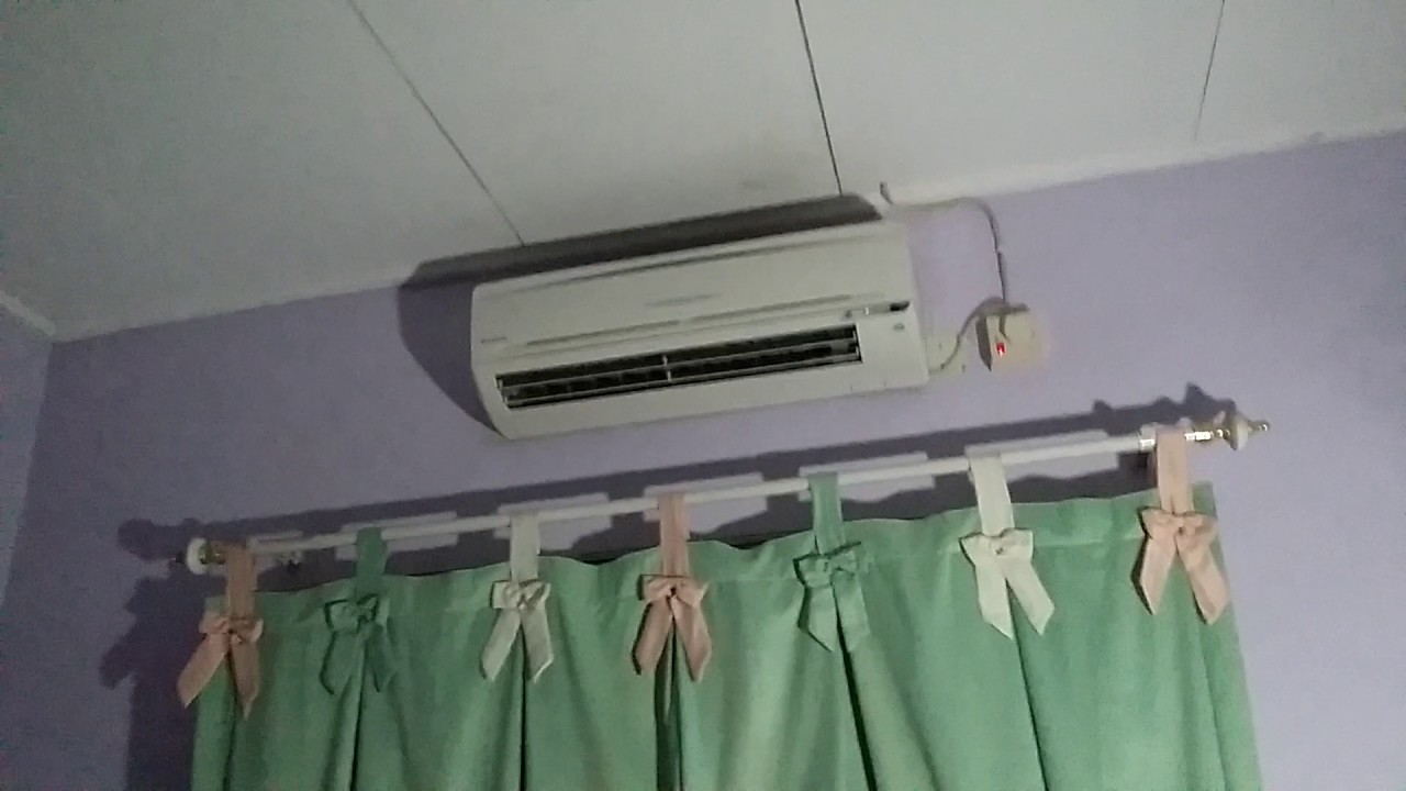 Daikin mini split air conditoner - YouTube