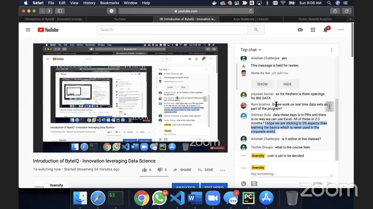 Introduction of ByteIQ - Innovation leveraging Data Science - YouTube