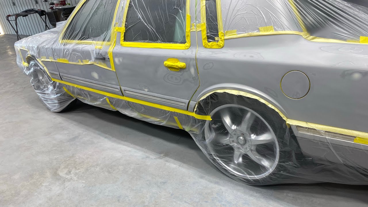 Painting My 1997 Lincoln Town Car Ep 1 - YouTube