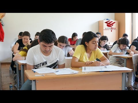 Qəbul imtahanı  2019 - 2 və 3-cü qruplara