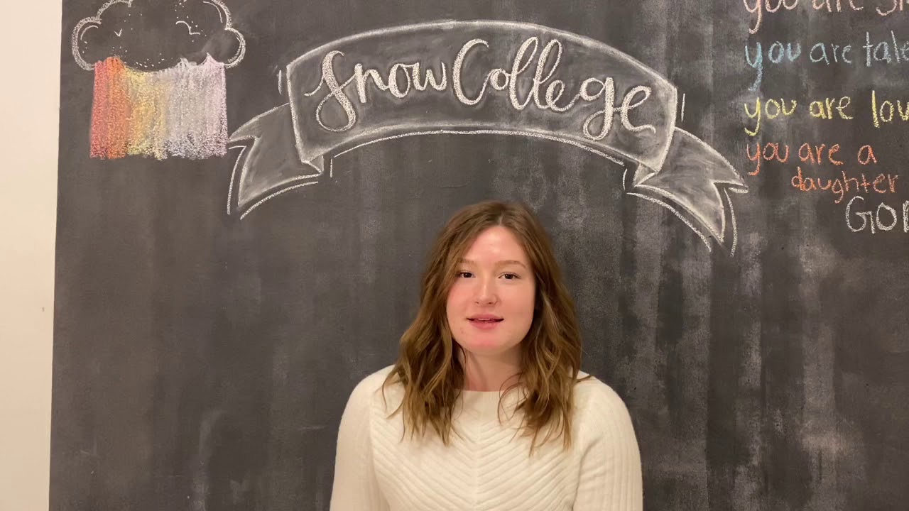 Snow College Ambassador - YouTube
