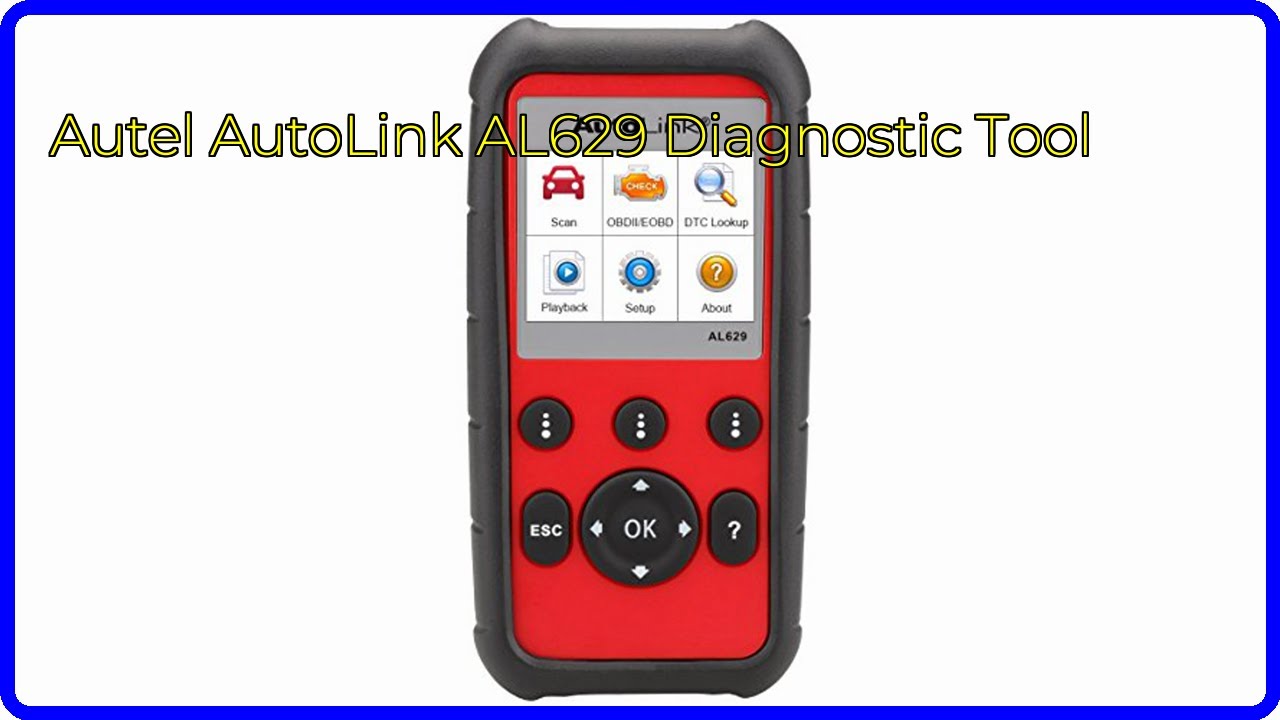 REVIEW (2024): Autel AutoLink AL629 Diagnostic Tool. ESSENTIAL details ...