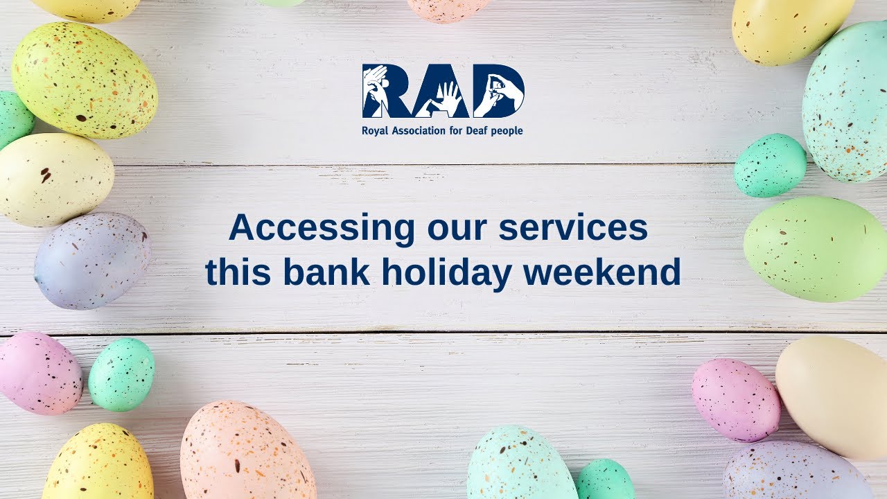 Accessing our services during the Easter bank holiday weekend - YouTube