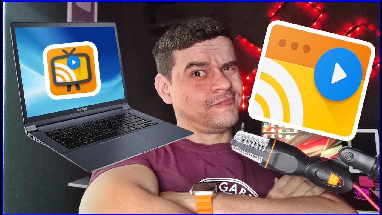 CONFIGURAR WEB VIDEO CAST NO PC E NOTEBOOK, WINDOWS OU MAC E TRANSMITIR ...