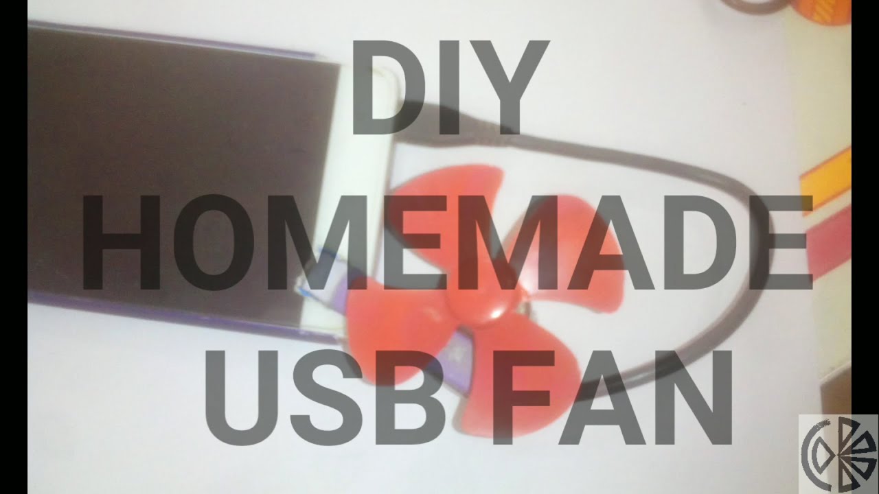 DIY Simple Homemade USB Fan | Gadget | KesPra - YouTube