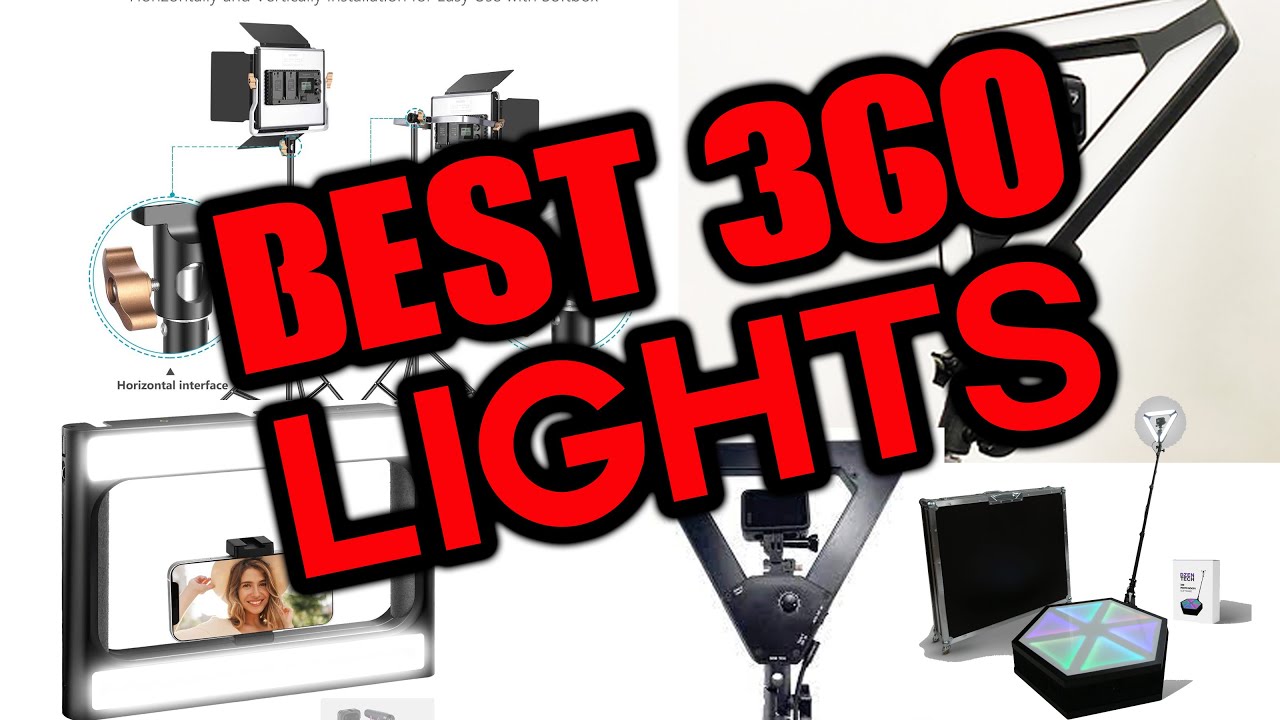 Best lighting for 360 spinners - YouTube