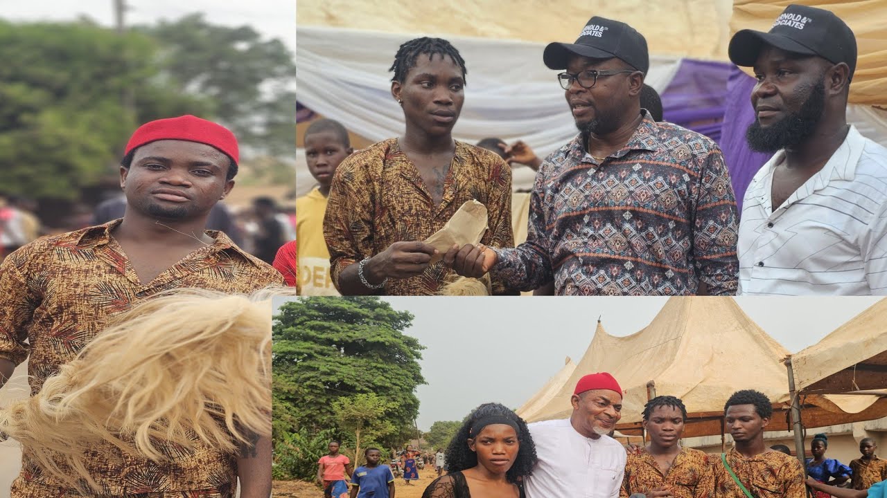 Apacino father’s burial Mr ezechukwu ndiveA.K.A Ragge at Aguleri ...