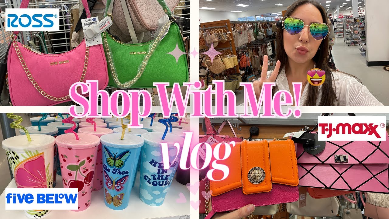 COME SHOP WITH ME 2023! 🛍️ TJ MAXX, ROSS, & FIVE BELOW | So many good ...
