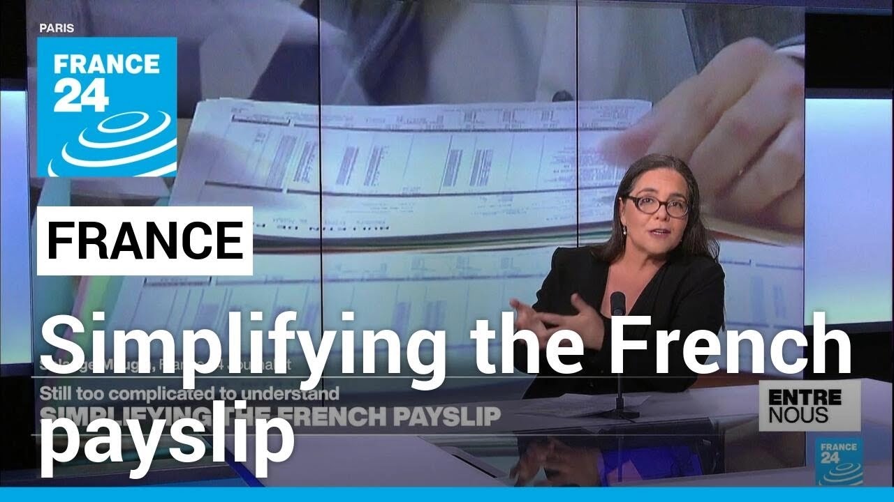 Simplifying the French payslip • FRANCE 24 English - YouTube