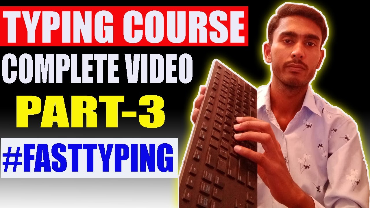 How type faster | Typing course | Fast typing on keyboard | #fasttyping ...