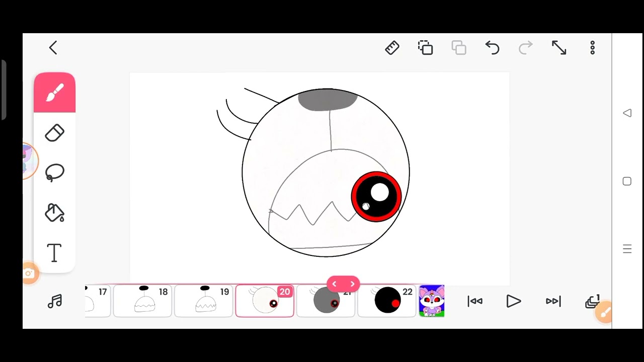 Purply rainbow turn into a werewolf Fluvsies - YouTube