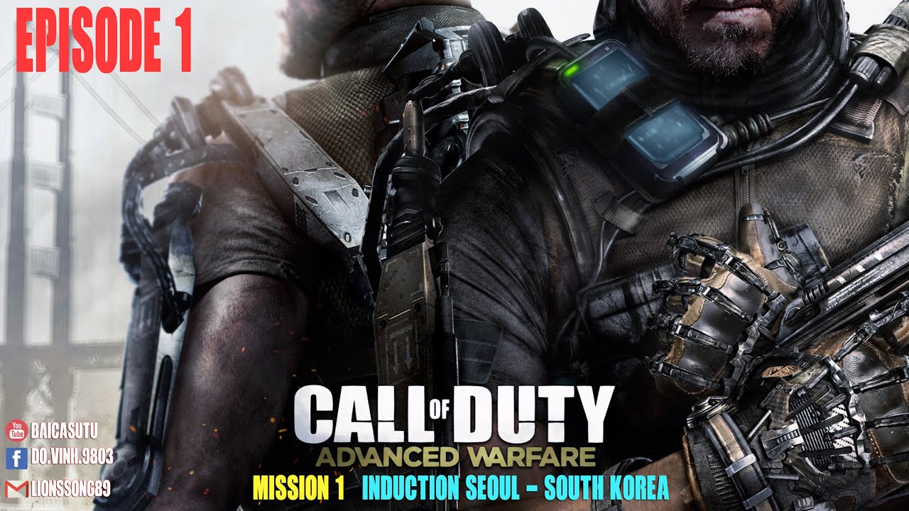 Call of Duty Advanced Warfare | Mission 1 InductionSeoul - SouthKorea ...