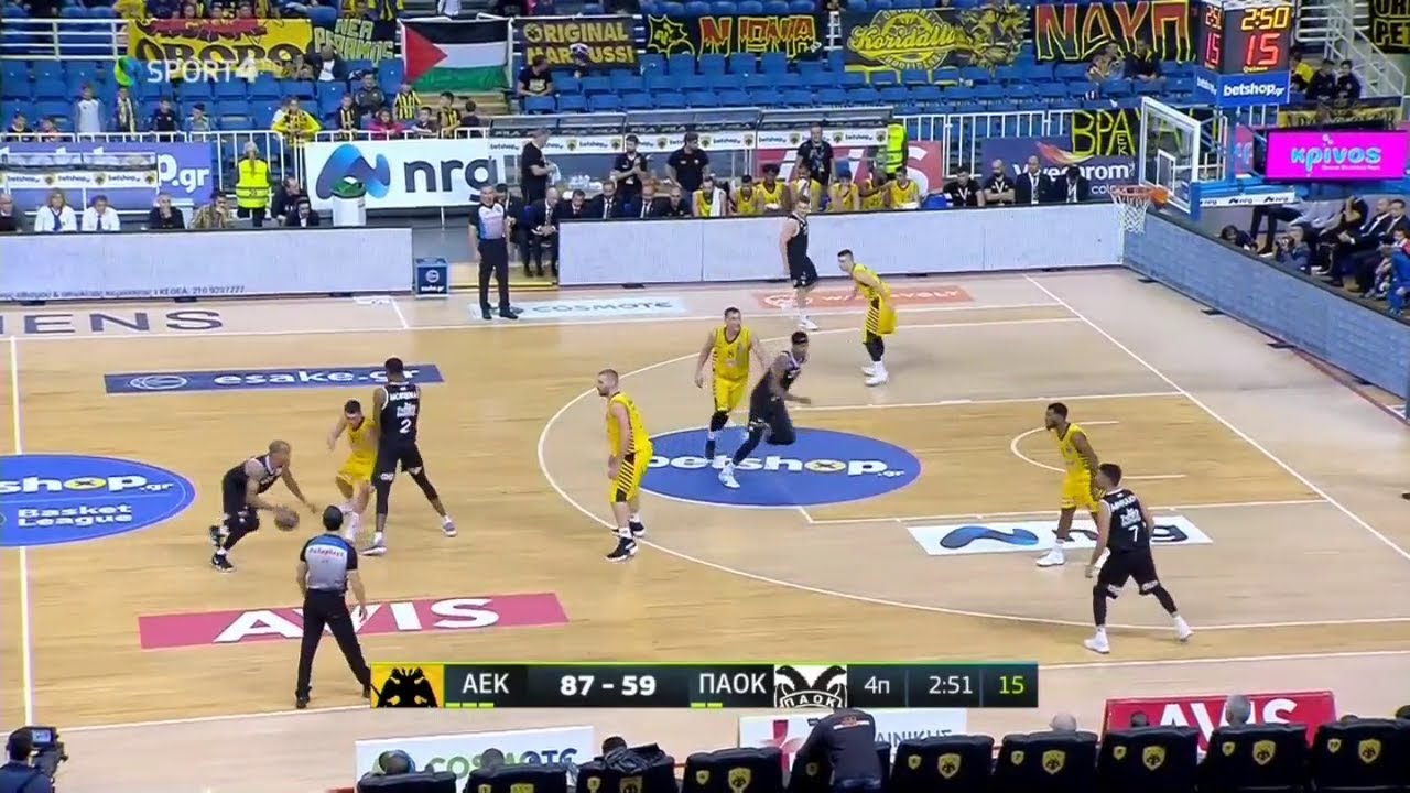 ΑΕΚ-ΠΑΟΚ 91-71 FULL GAME HD 2η Άγ. 13-10-2018 - YouTube