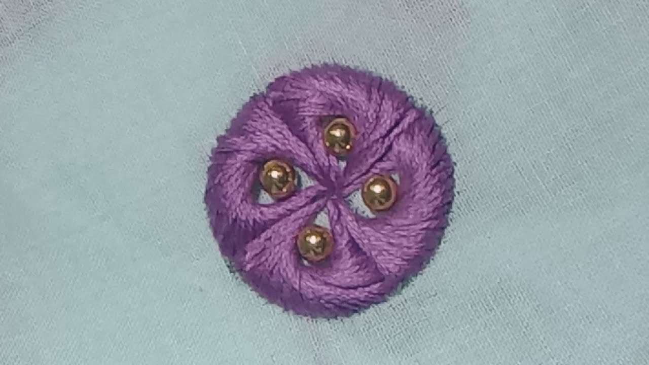 Fancy hand embroidery design | unique hand embroidery | Kadhai design ...
