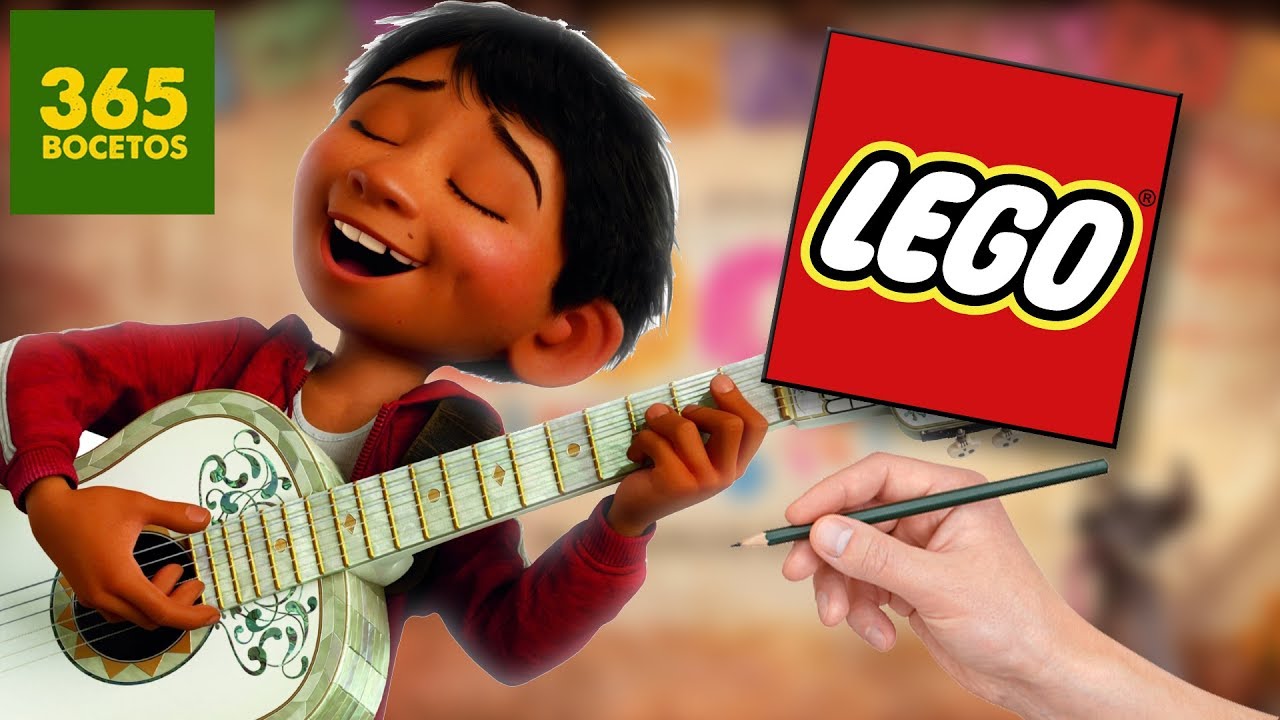 COMO DIBUJAR A MIGUEL DE COCO AL ESTILO LEGO - YouTube
