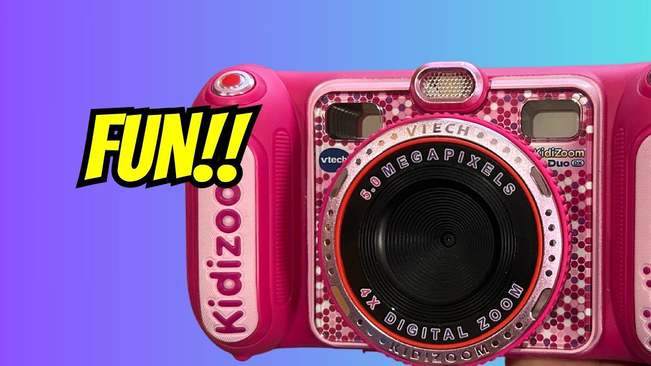 VTech KidiZoom Duo DX Camera - REVIEW - YouTube