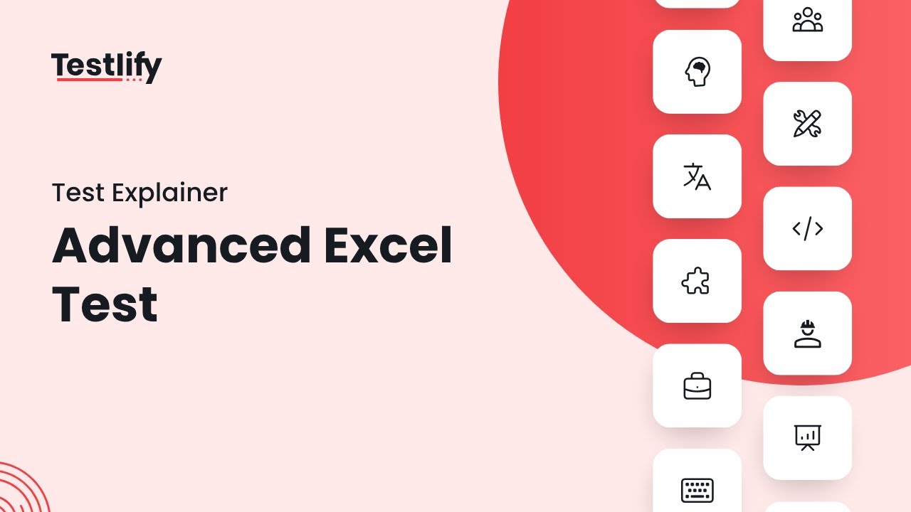 Advanced Excel Test - YouTube