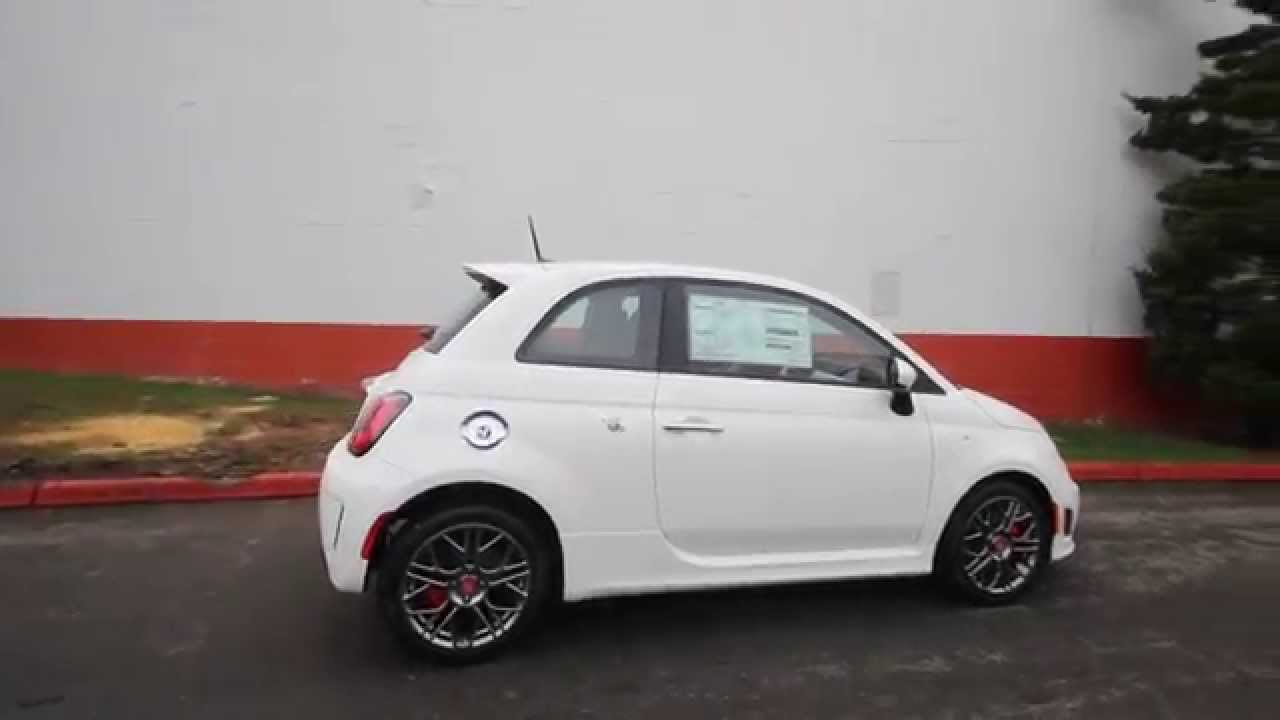 2015 Fiat 500 Abarth | White | FT594646 | Redmond | Seattle - YouTube