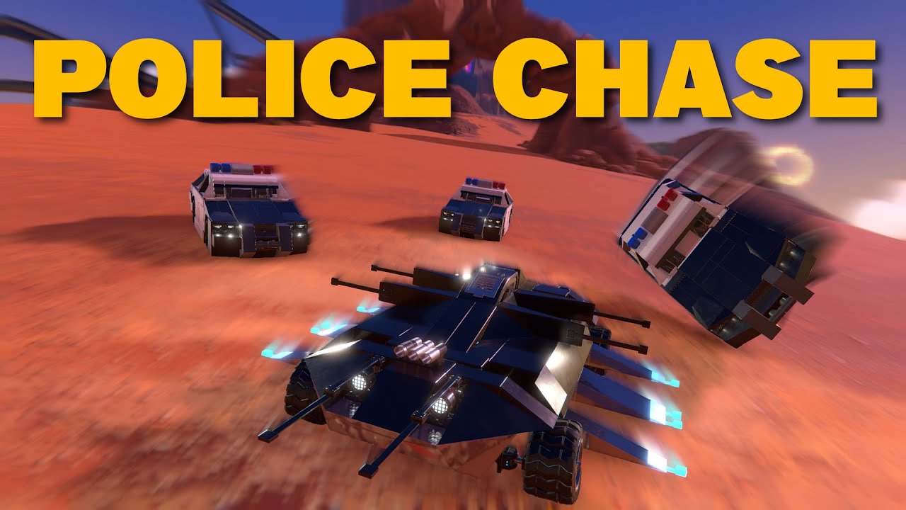 We Competed in a Chaotic Police Chase - Trailmakers Multiplayer - YouTube
