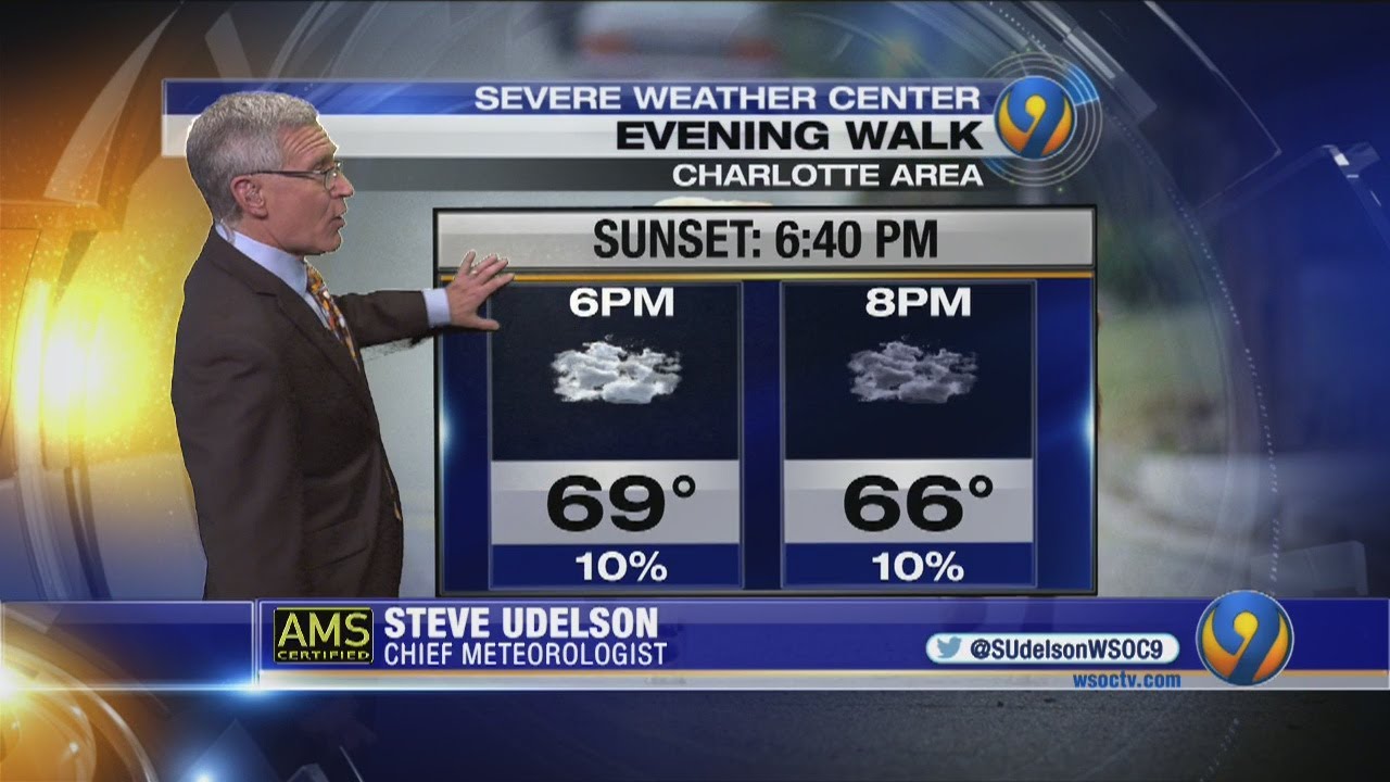 Tuesday evening's forecast with Chief Meteorologist Steve Udelson - YouTube