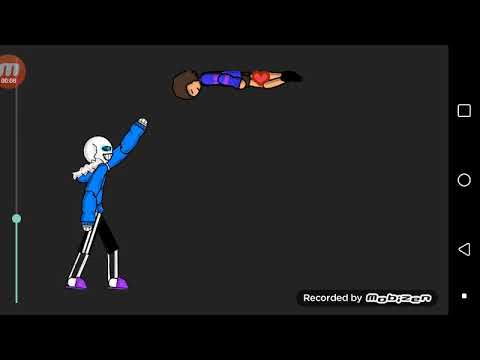Sans vs frisk (dc2) - YouTube