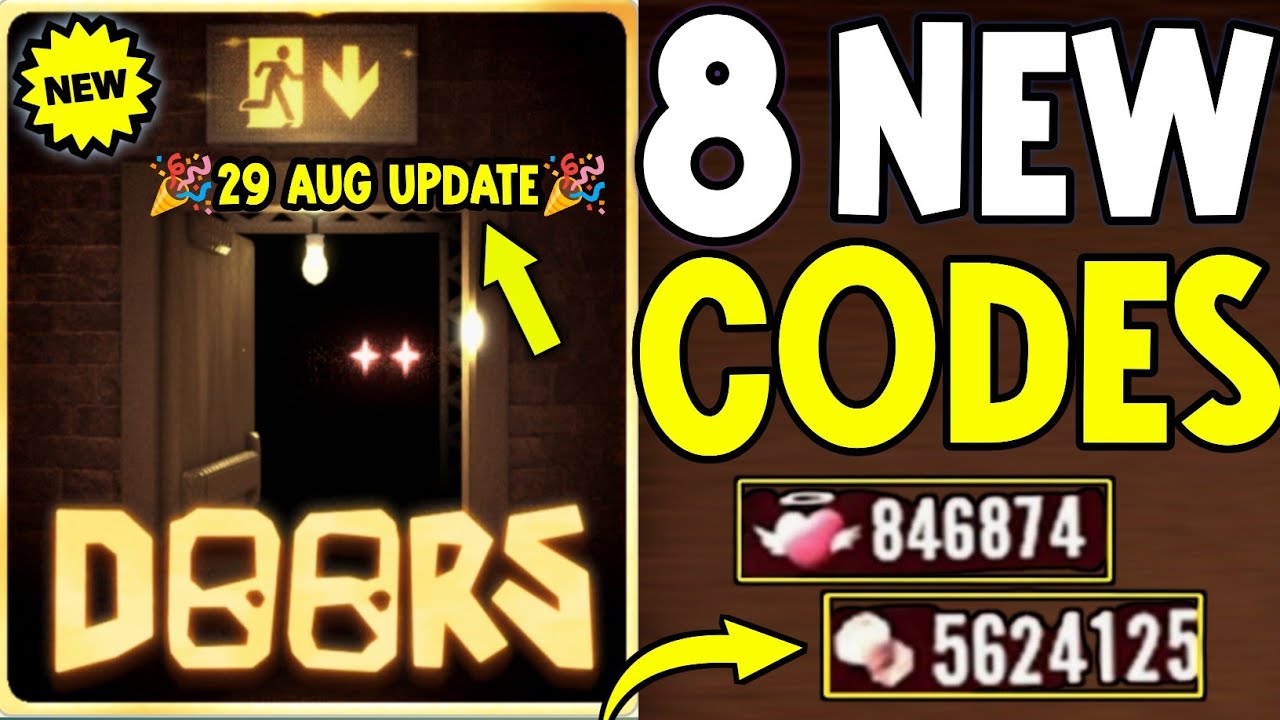 💥*NEW AUGUST!!💥ALL WORKING CODES FOR DOORS 2024! ROBLOX DOORS CODES ...