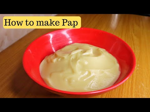 How to make a perfect PAP | step by step how to make Pap (Ogi or Akamu ...