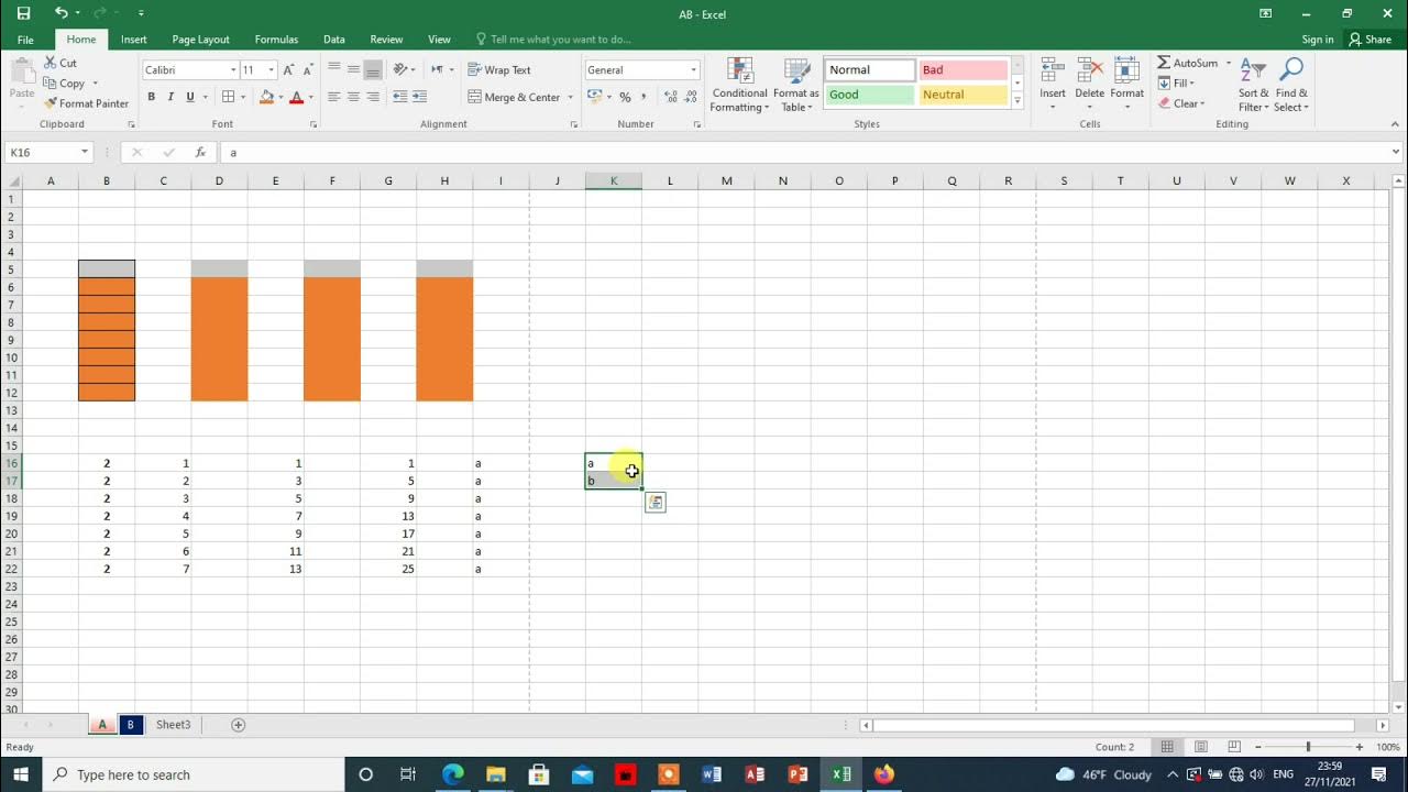 02 MS Excel_Cells & Ranges - YouTube