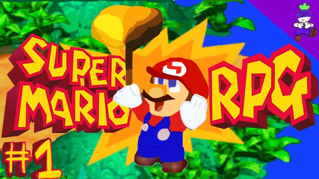 Super Mario RPG playthrough #1 to Toad Town -Flying Turnip - YouTube