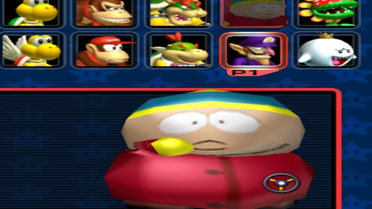 so i ported Eric Cartman into Double Dash - YouTube